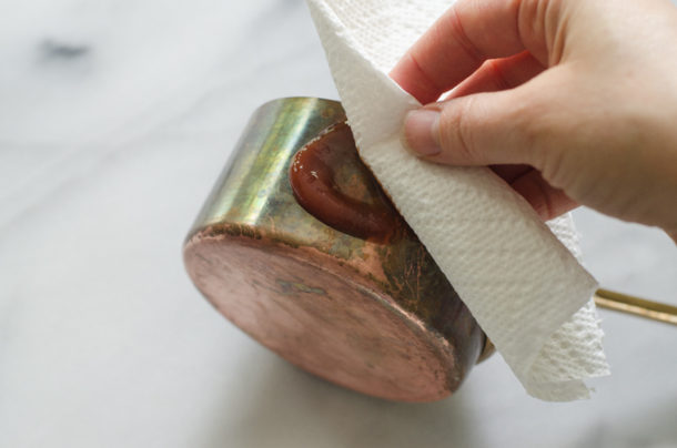 How to Polish Copper with 2 Simple Ingredients! - Buttered Side Up