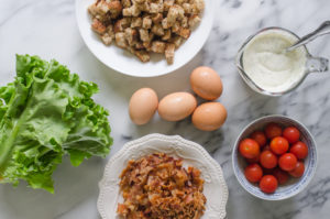 BLT Salad Recipe - Healthy and Easier to Eat! - Buttered Side Up