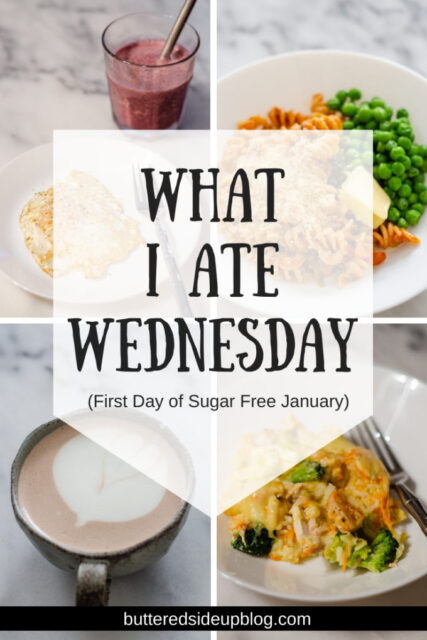What I Ate Wednesday: First Day of Sugar Free January 2020 - Buttered ...
