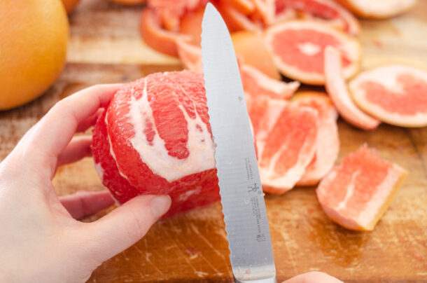 How to Cut a Grapefruit (5 Different Ways!) - Buttered Side Up