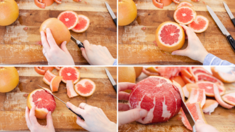 How to Cut a Grapefruit (5 Different Ways!) - Buttered Side Up