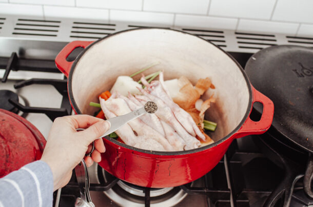 Chicken Feet Bone Broth Recipe - Buttered Side Up