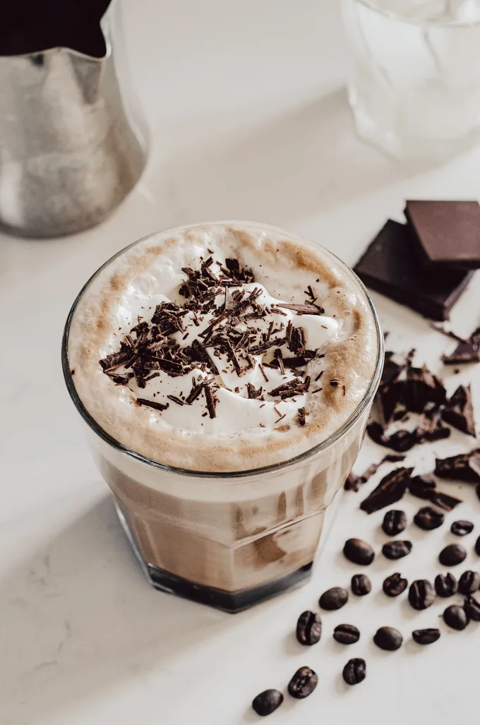 How to Make a Mocha Latte (Easy Homemade Recipe) - Buttered Side Up