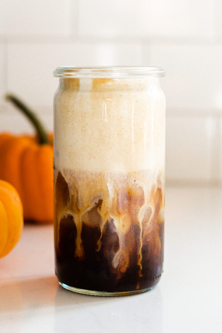 How to Make Pumpkin Cold Foam - Starbucks Copycat